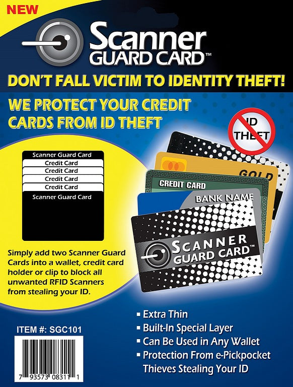 Scanner Guard Card RFID Protection – Espial Marketing